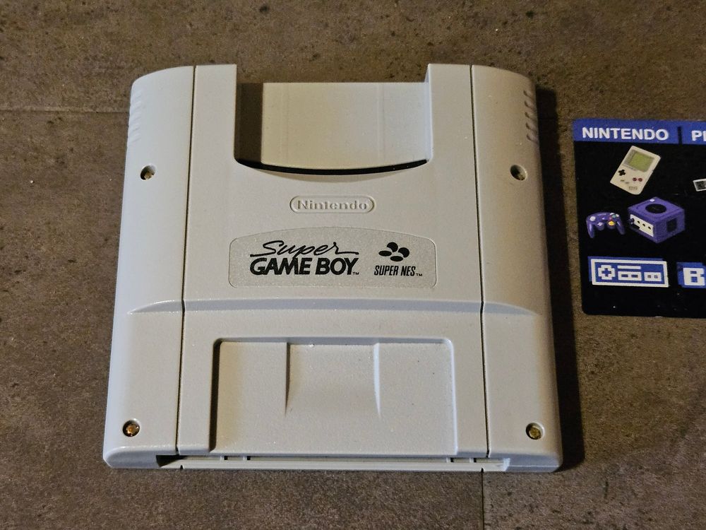 Super Gameboy Adapter für Super Nintendo (Gebraucht) in Recherswil für ...