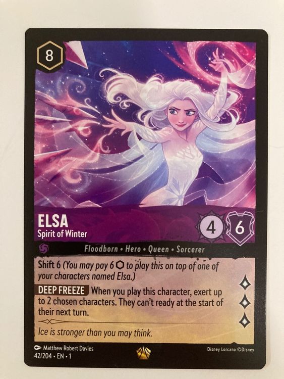 Lorcana Disney ELSA 42/204 | Kaufen auf Ricardo