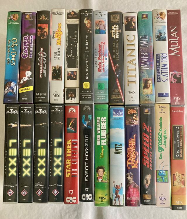VHS Videokassetten Sammlung | Kaufen auf Ricardo