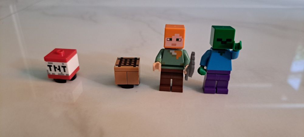 Lego Minecraft Zombie TNT Alex Crafting table | Kaufen auf Ricardo