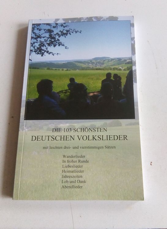 Die 103 schönsten Deutschen Volkslieder (Noten & Texte) (Gebraucht) in st.gallen für CHF 6.5 ...