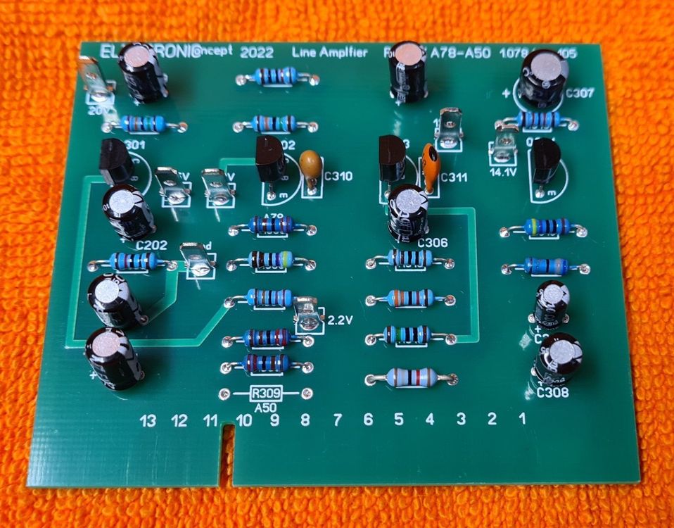 PCB Line Amplifier REVOX A78 - A50 (new prod.) (Neu und ...