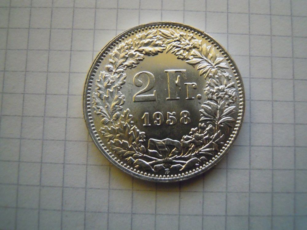 2 Fr. 1958 unz/stgl (Neu (gemäss Beschreibung)) in Kriegstetten für CHF 9.9 – mit Lieferung auf ...