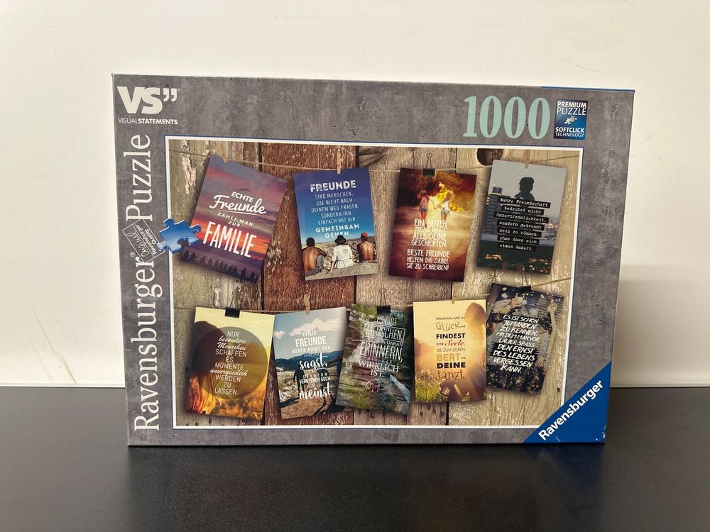 Neu Ravensburger 1000er Puzzle Visual Statements (1x) (Neu und originalverpackt) in Inwil für ...