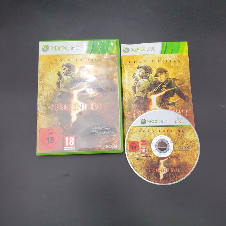 Resident Evil 5 Xbox 360 (Gebraucht) in Domat/Ems für CHF 4.9 – mit Lieferung auf Ricardo kaufen