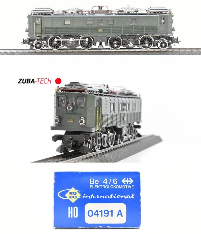 Roco 04191B E-Lok Be 4/6 SBB H0 GS Analog mit OVP | Acheter sur Ricardo