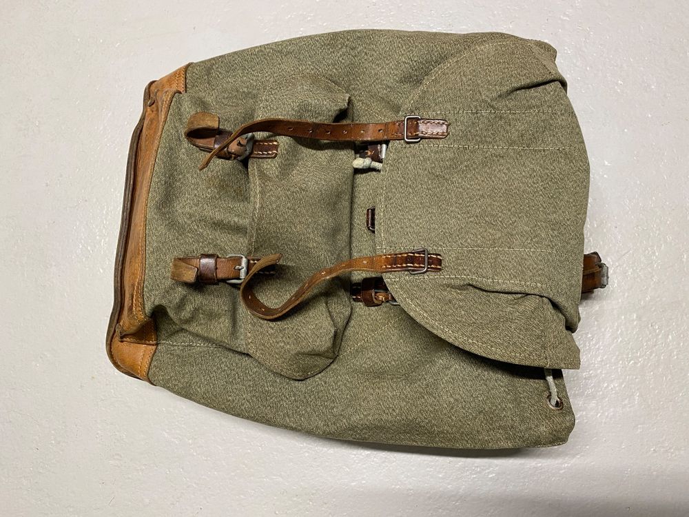 original Schweizer Militär Stoff Rucksack 1966 (Gebraucht) in THERWIL ...
