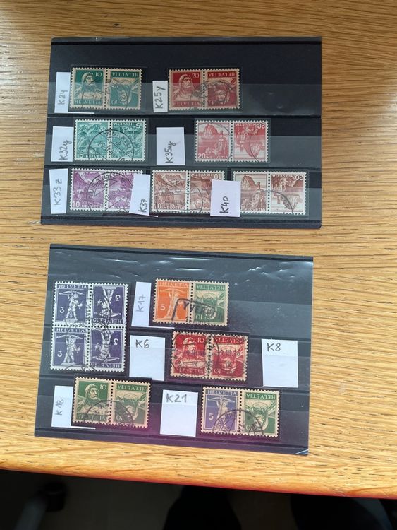 4 Steckkarten mit Schweizer Kehrdrucke | Kaufen auf Ricardo