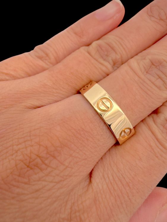 Cartier Love Ring 18k GG Grösse 54 Zertifikat 2025 *S1978 (Gebraucht ...