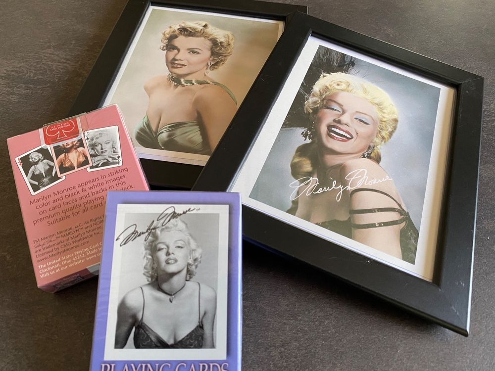 Set Marilyn Monroe, Pin up (4pcs), NEW Pack Playing cards (Gebraucht) in Collombey für CHF 16 ...