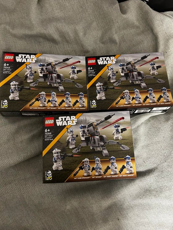 3x 75345 Lego Star Wars | Kaufen auf Ricardo