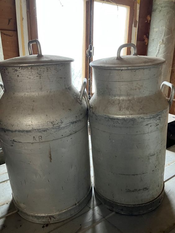 milchkanne, bouille à lait, boille à lait, pot à lait, bidon (Gebraucht ...