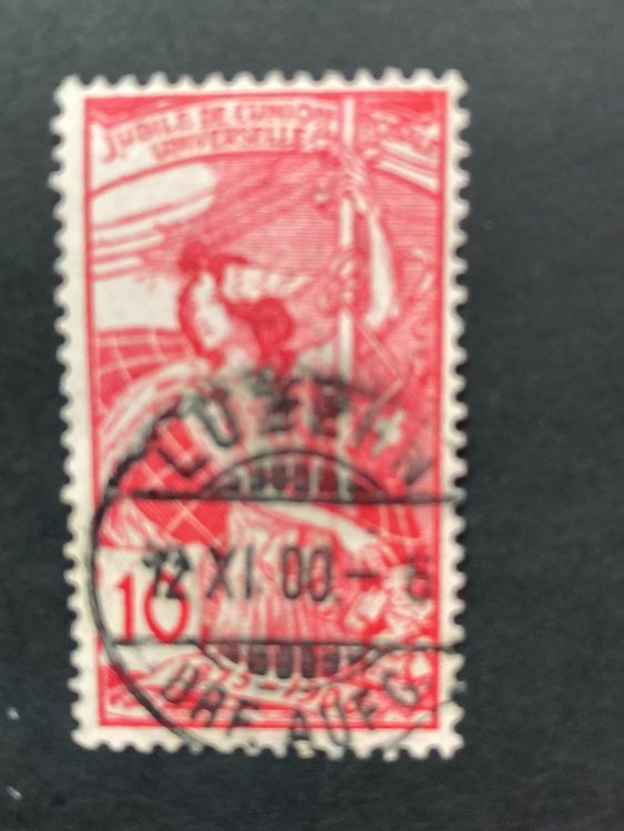 Schweiz 1900 UPU 10 Rp. Vollstempel LUZERN 12.XI.00 | Kaufen auf Ricardo