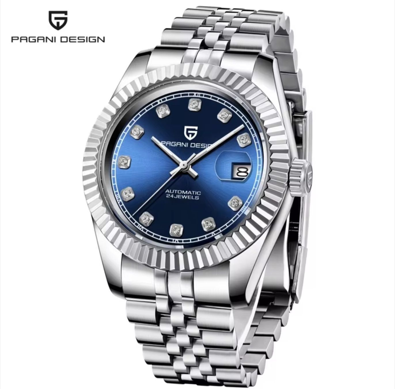 Pagani Design V2 Professional – Seiko NH35A Deep Blue Diam (Neu und ...