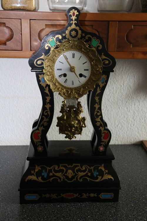 Altes Uhrengehäuse Holz Messing | Kaufen auf Ricardo