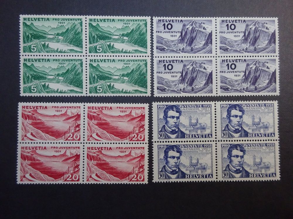 1931 Pro Juventute im 4er Block | Kaufen auf Ricardo