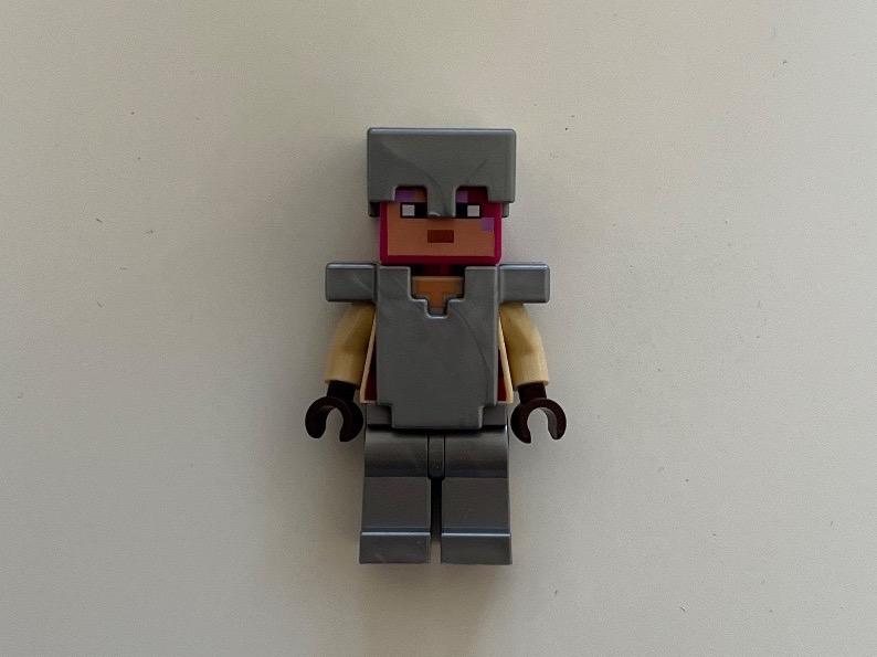 Lego Minecraft - Knight - Flat Silver Armor - min146 | Kaufen auf Ricardo