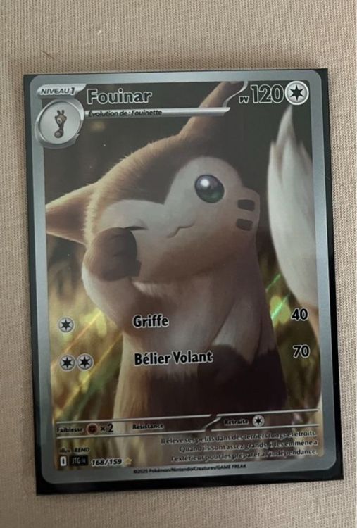 Carte Pokémon Fouinar 168/159 - Evolution de Fouinette 🍀 | Kaufen auf ...