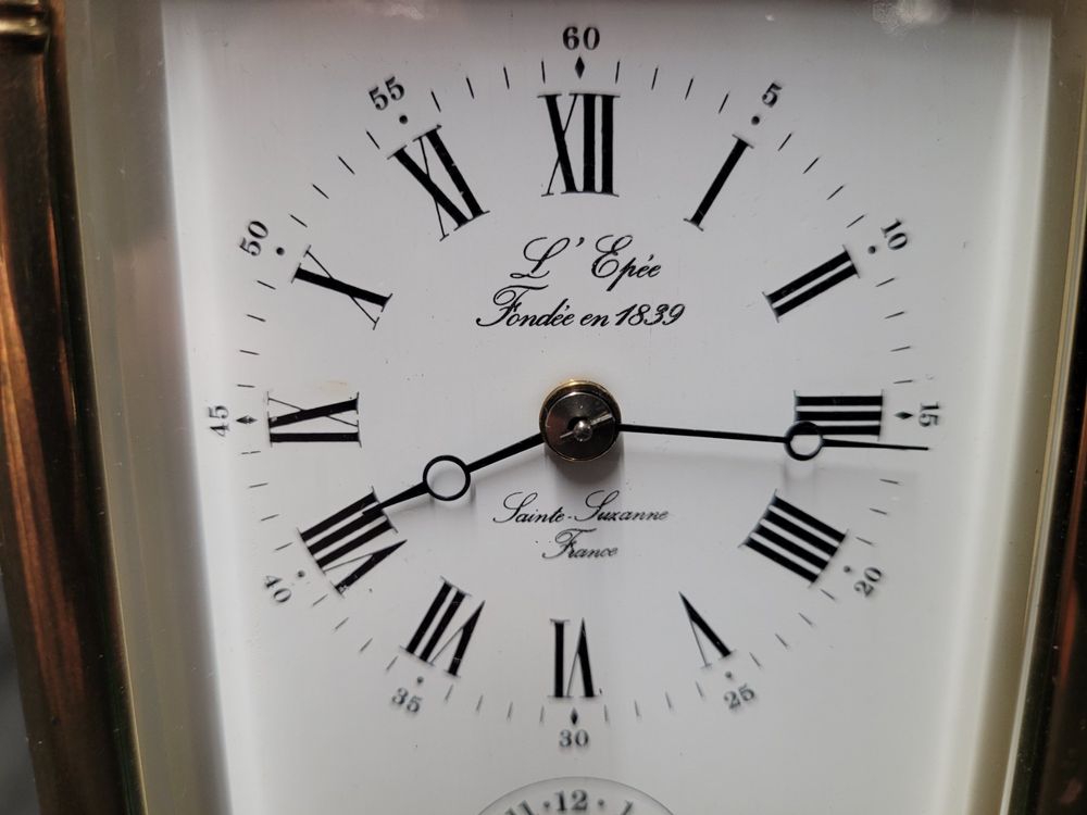 Alte Wecker Uhr Messing Vergoldet (Gebraucht) in Wolfertswil für CHF ...