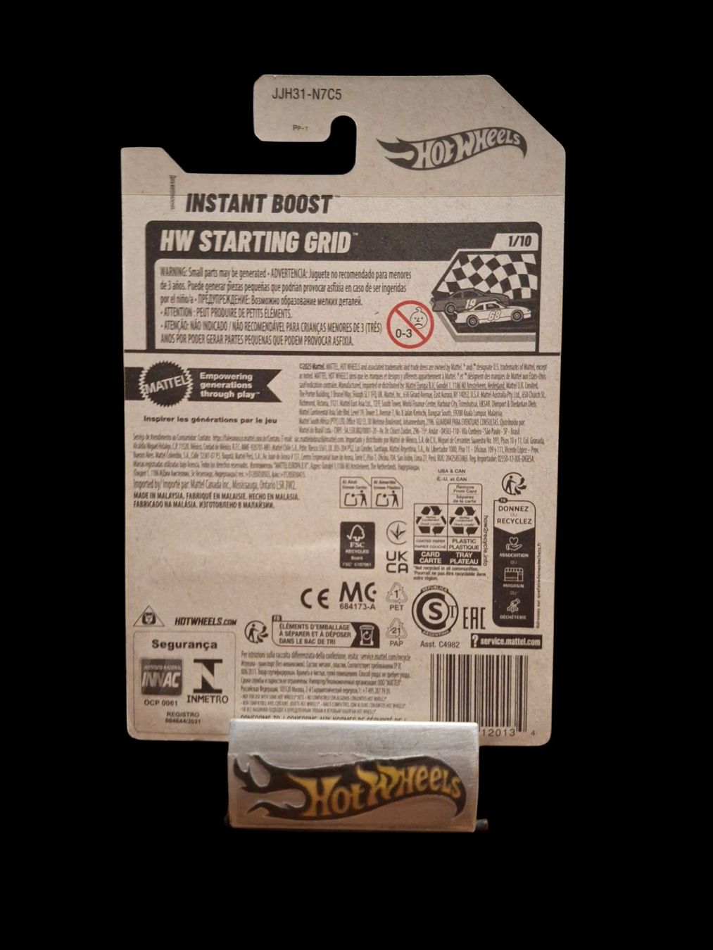 Hot Wheels HW Starting Grid 2026 Instant Boost 1/10 L (Neu und ...