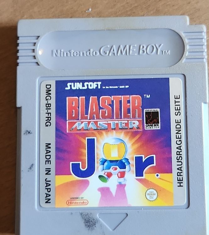 Game Boy Spiel: Blaster Master Jr. | Kaufen auf Ricardo