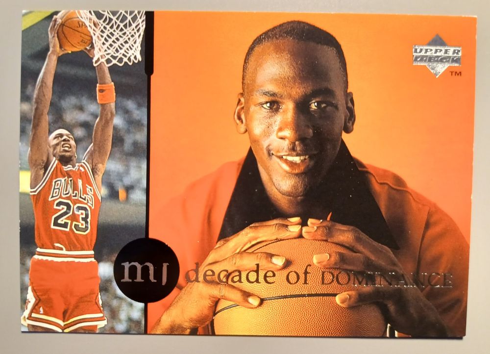 NBA MICHAEL JORDAN Decade of Dominance Card (D'occasion) à Zürich pour ...