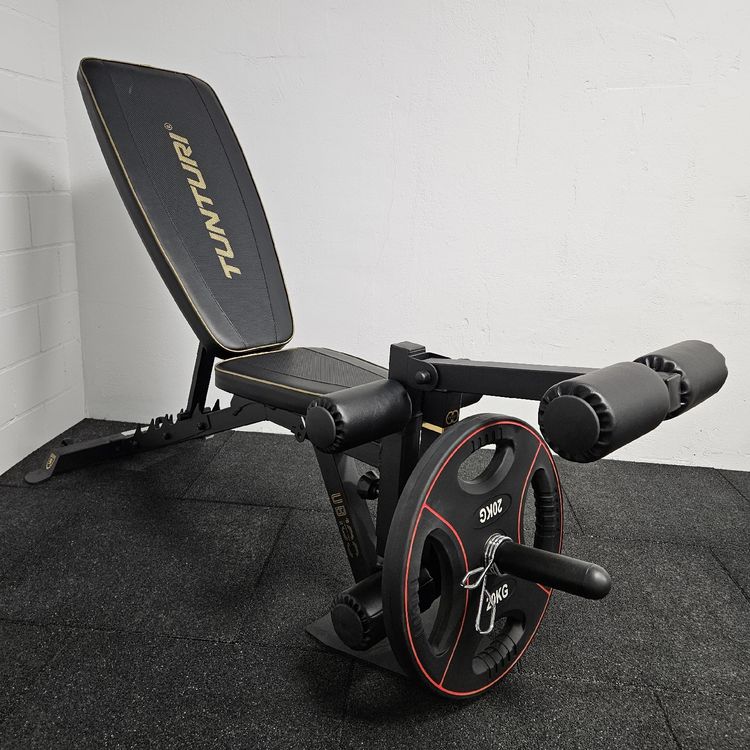 Tunturi Centuri UB100 Hantelbank mit Bauch- und Beintrainer (Gebraucht) in Azmoos für CHF 149 ...
