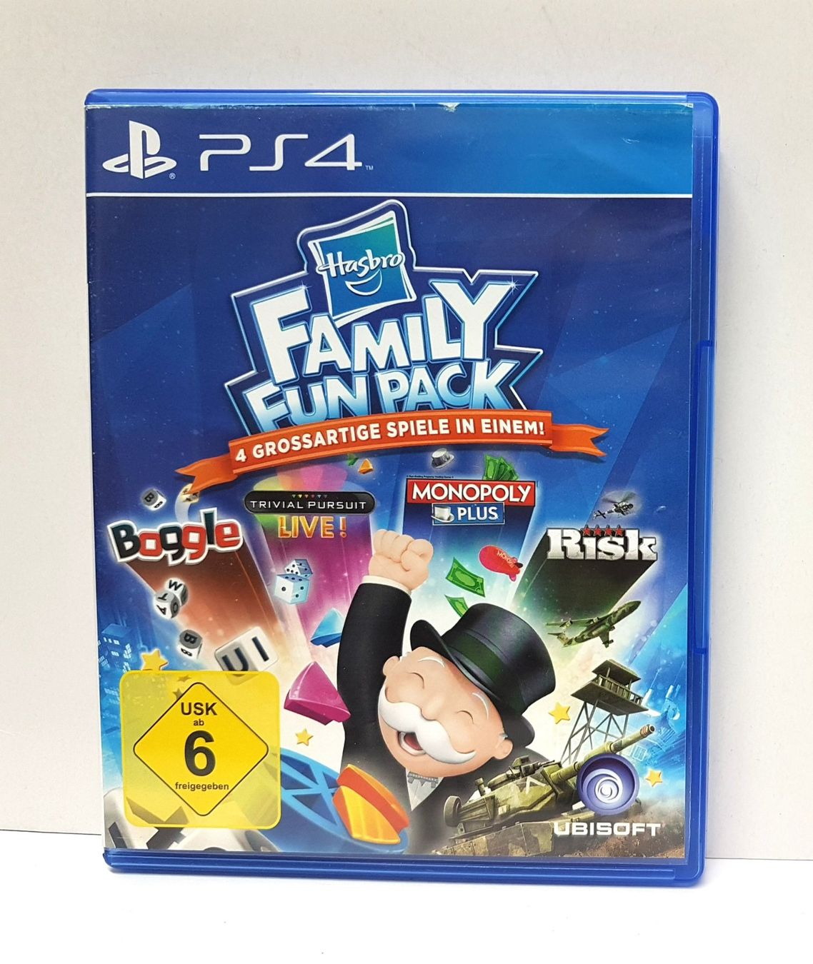 Hasbro Family Fun Pack 4 Grossartige Spiele in einem! PS 4 (Gebraucht ...