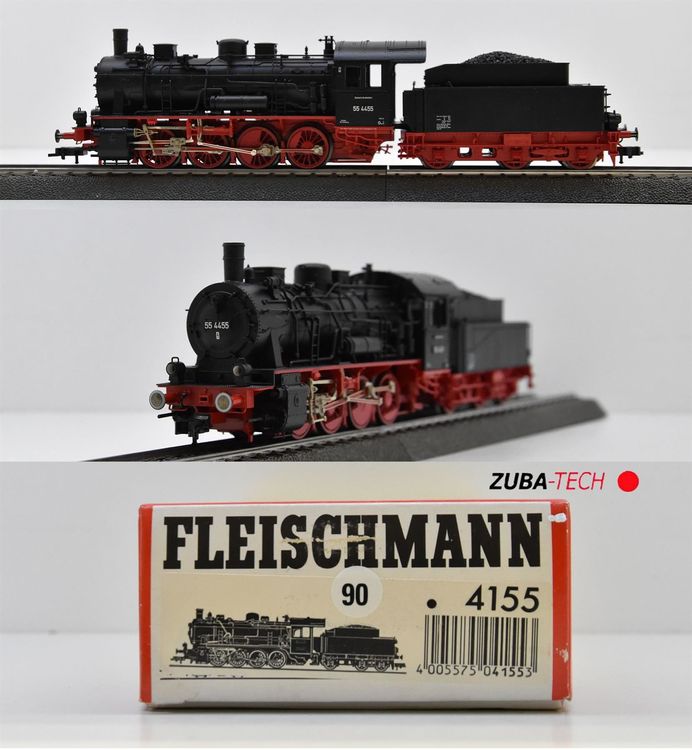 Fleischmann 4155 Dampflok BR 55 DB H0 GS | Kaufen auf Ricardo