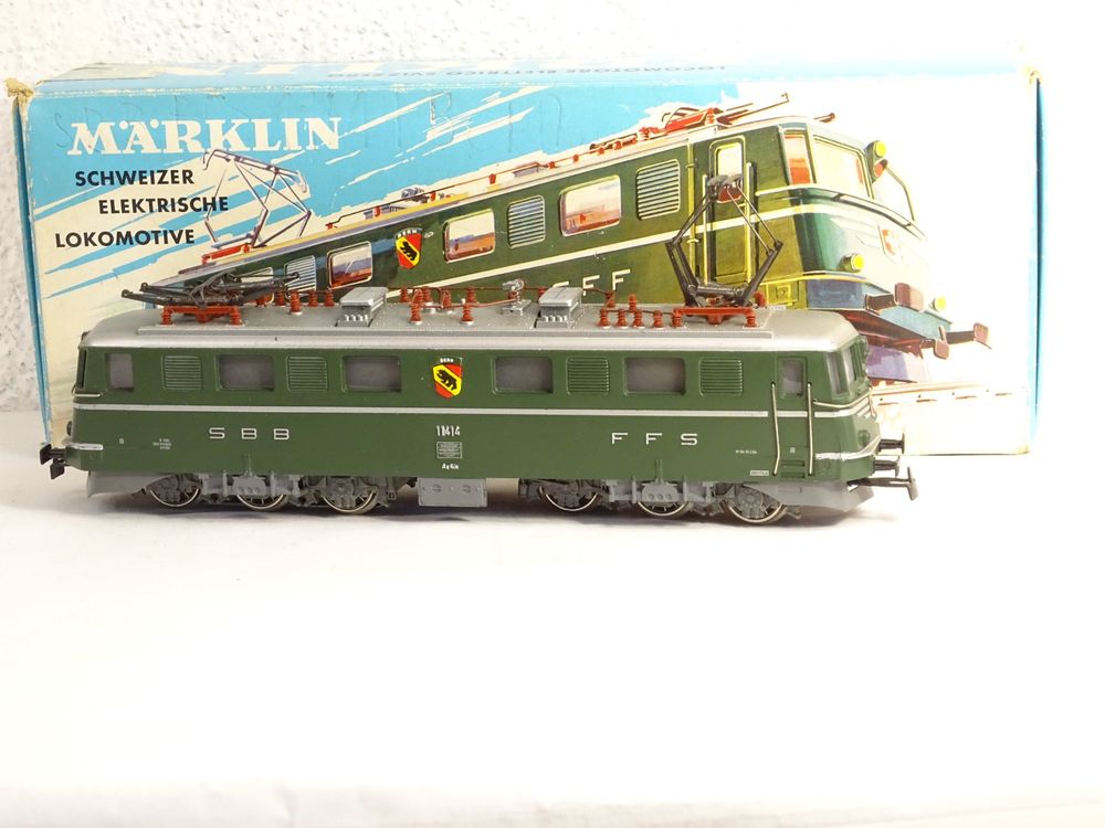 Märklin 3050 Ae6/6 SBB/CFF/FFS, 11414, Grün, H0,WS/AC,OVP (Gebraucht ...