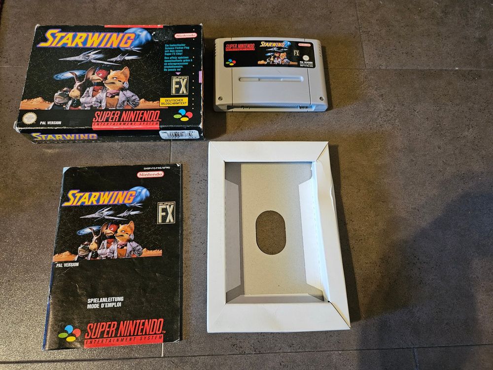 Starwing Starwing CIB SNES Super Nintendo OVP | Kaufen auf Ricardo