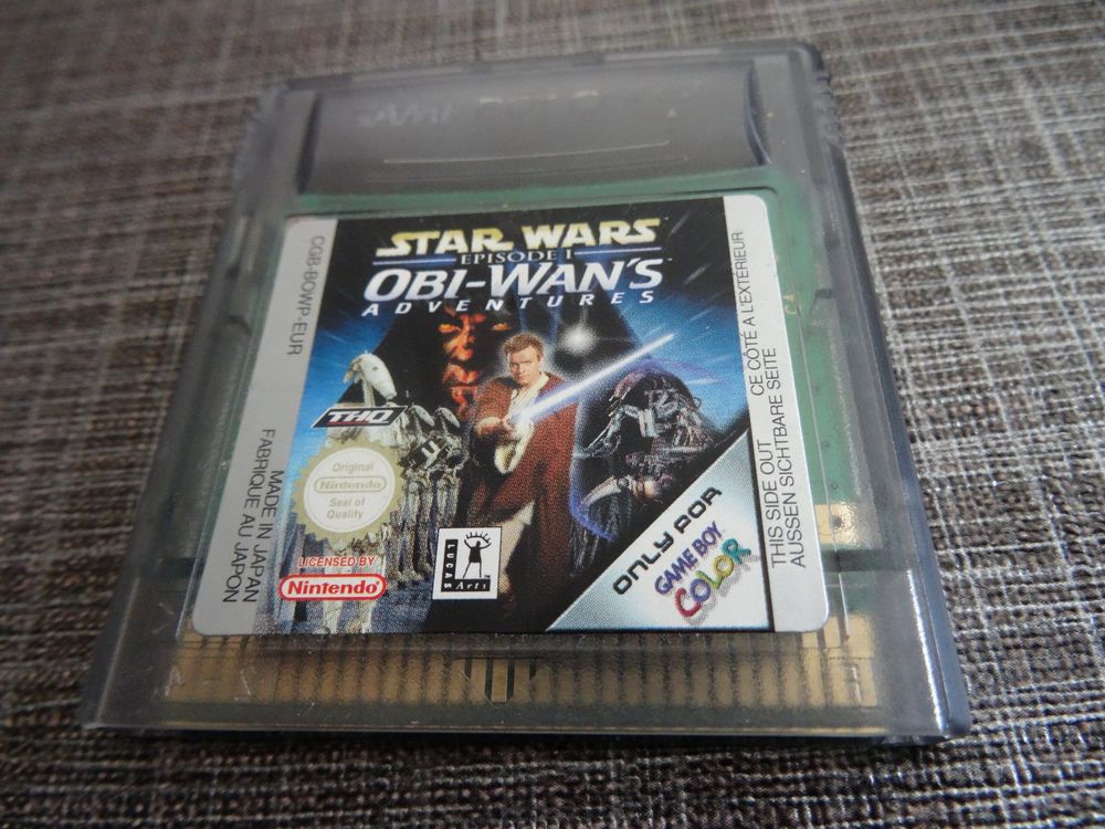 Star Wars Obi Wan's Adventures Episode 1 GAMEBOY COLOR (Gebraucht) in ...