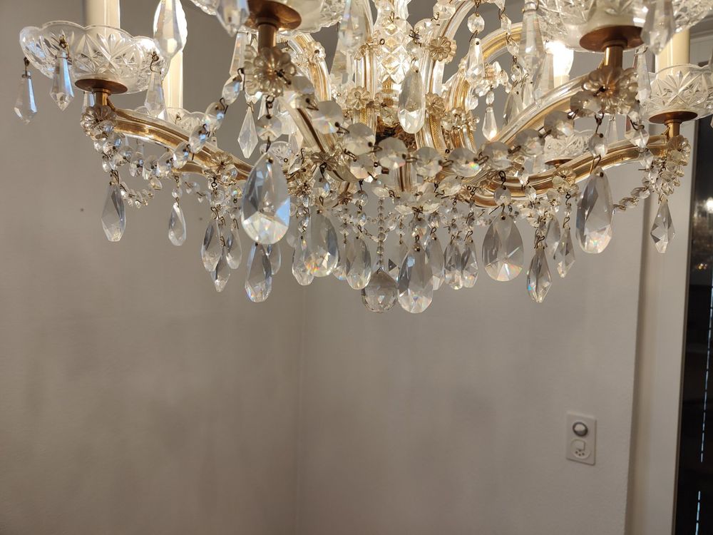 Maria Theresia Kristal-Kronleuchter | Kaufen auf Ricardo