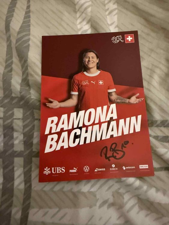 Original Ramona Bachmann Autogrammkarte - Top Zustand! (Gebraucht) in ...