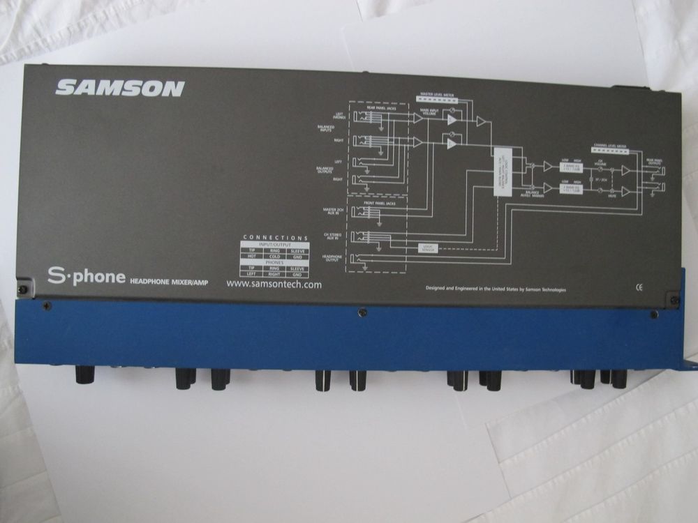 Samson S phone headphone mixer/amp Carte Son | Kaufen auf Ricardo