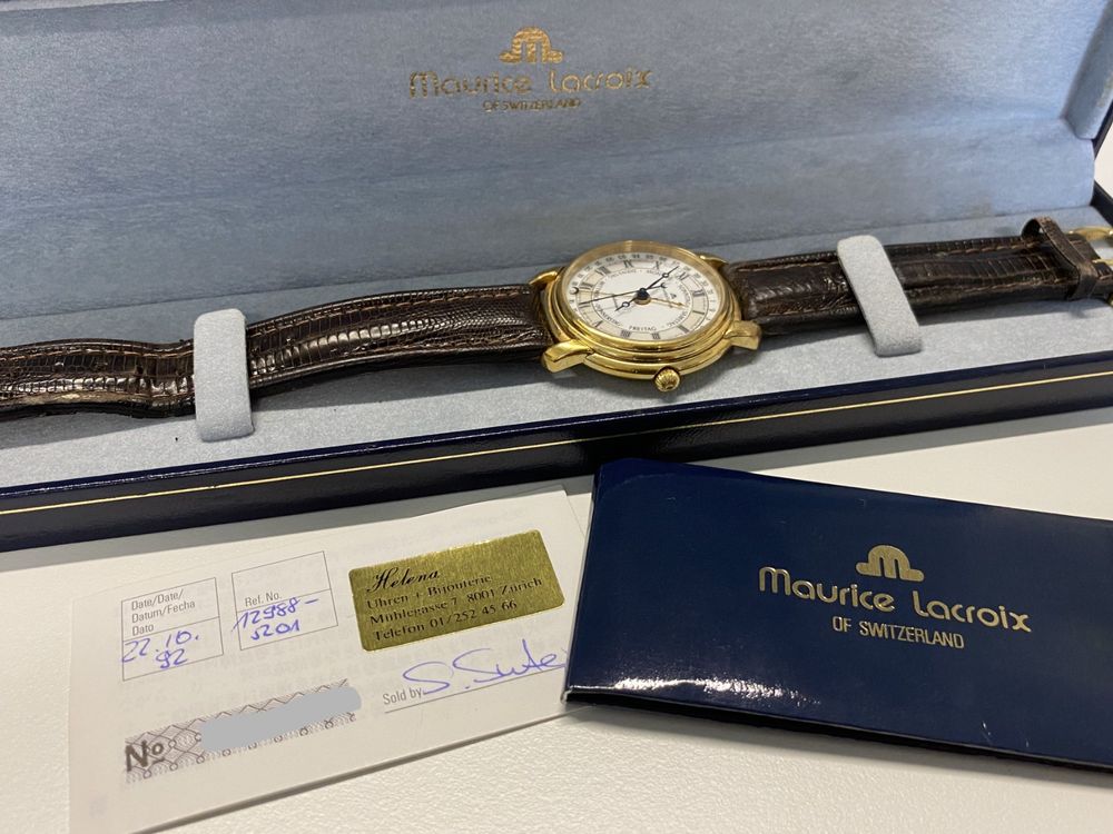 Maurice Lacroix Masterpiece (Ref. 27294, JG 1992) | Kaufen auf Ricardo