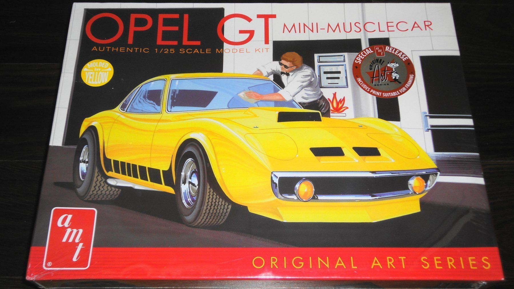 AMT ORIGINAL ART SERIES OPEL GT 1:25 (Neu und originalverpackt) in ...