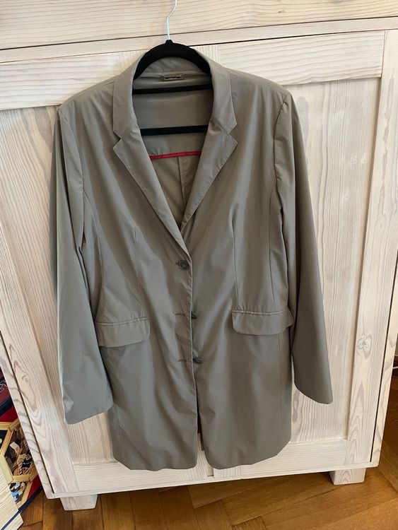 Langer Blazer in greige, 40 | Kaufen auf Ricardo