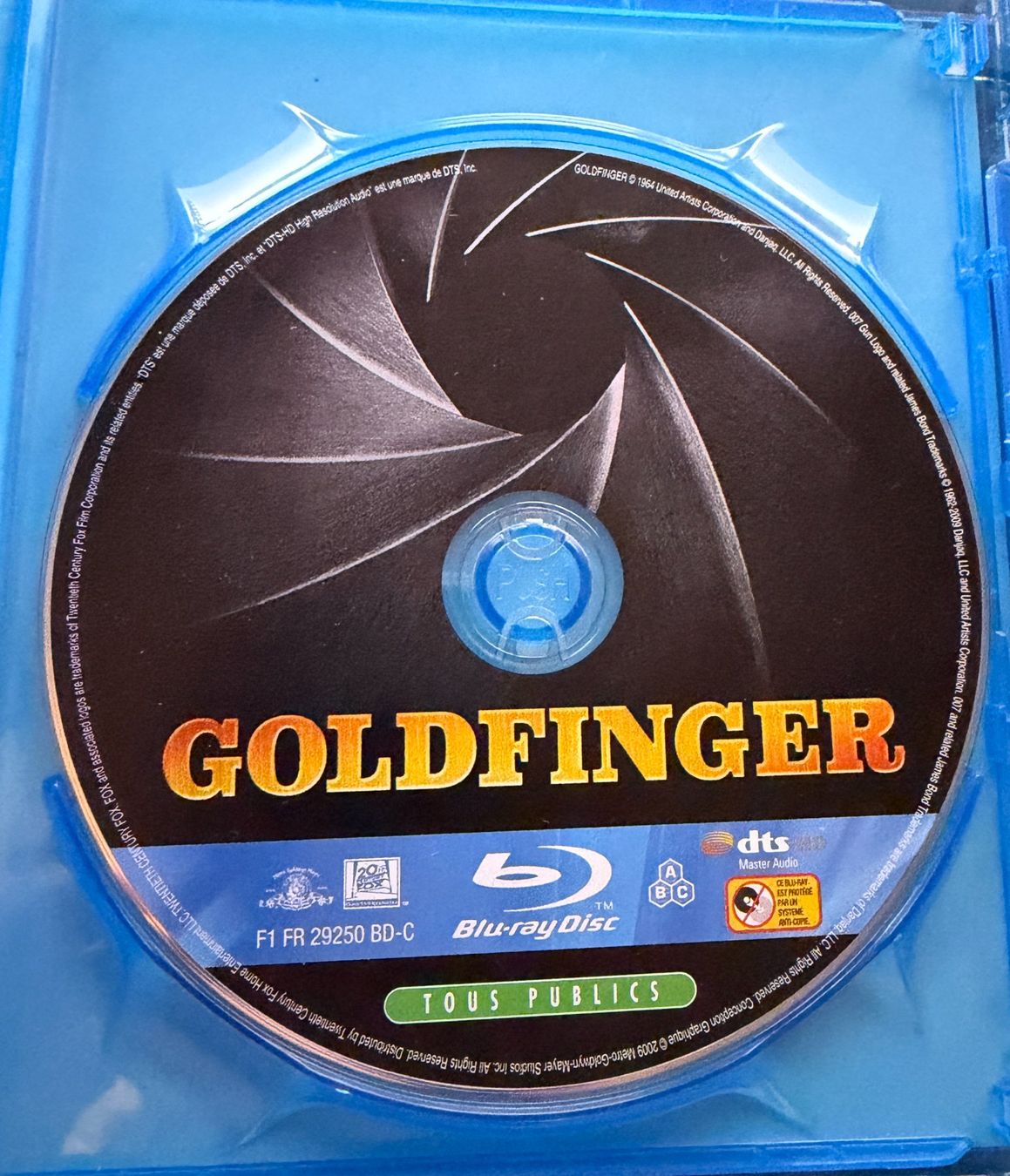 Goldfinger (1964) - Blu-ray (D'occasion) à Semsales pour CHF 3.5 – avec ...