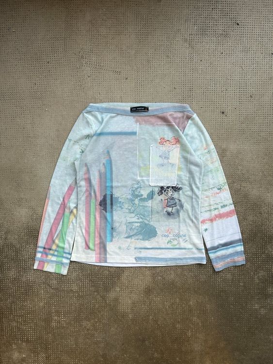 Vintage 2000s Cop Copine made in France Y2k top | Kaufen auf Ricardo
