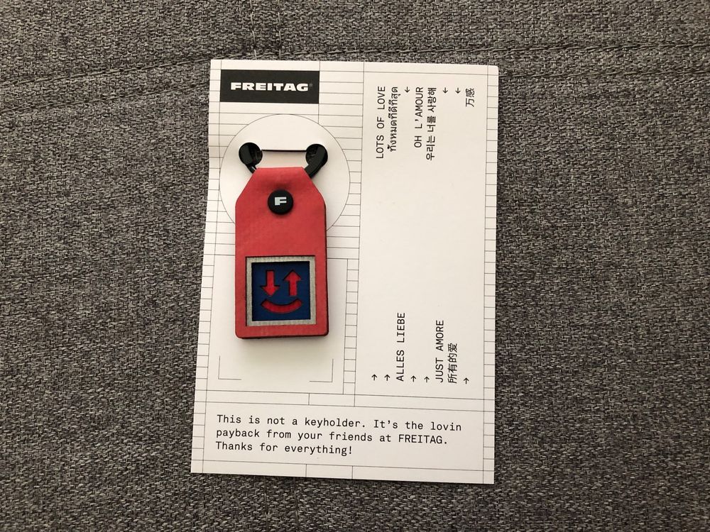 Freitag Anhänger F750 Limited Edition rot (Neu (gemäss Beschreibung ...