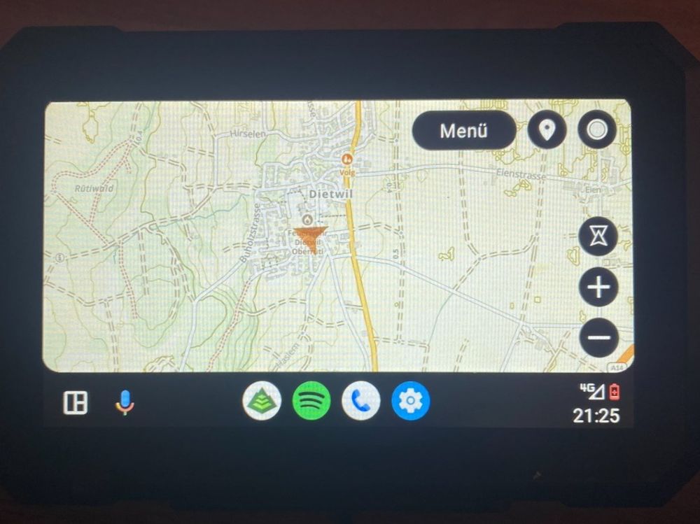 7" Motorrad Carplay / Android Auto Display IPX7 1000 nits (Neu (gemäss ...