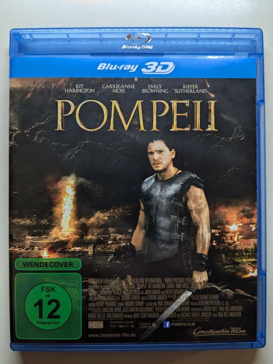 "Pompeii" mit Kit Harrington [Blu-ray/2D&3D] (Gebraucht) in Port für ...