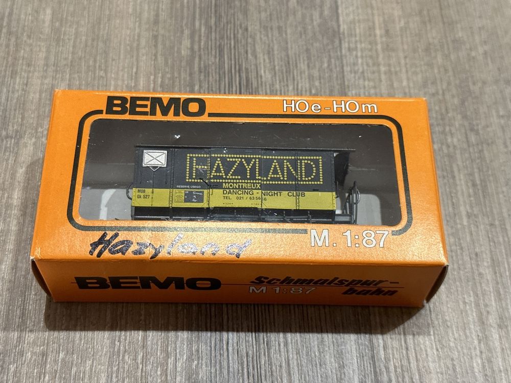 Bemo MOB Güterwagen „Hazyland“ (Gebraucht) in für CHF 3 – mit Lieferung ...