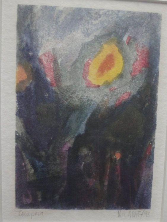 Graf Urs (1939-1999) - Leuchtende Namenlose 1995 (Gebraucht) in Biel ...