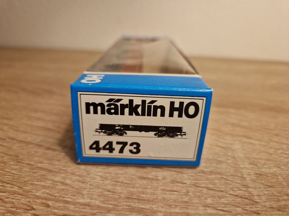 Märklin 4473 Niederbordwagen DB H0 OVP NEU | Kaufen auf Ricardo
