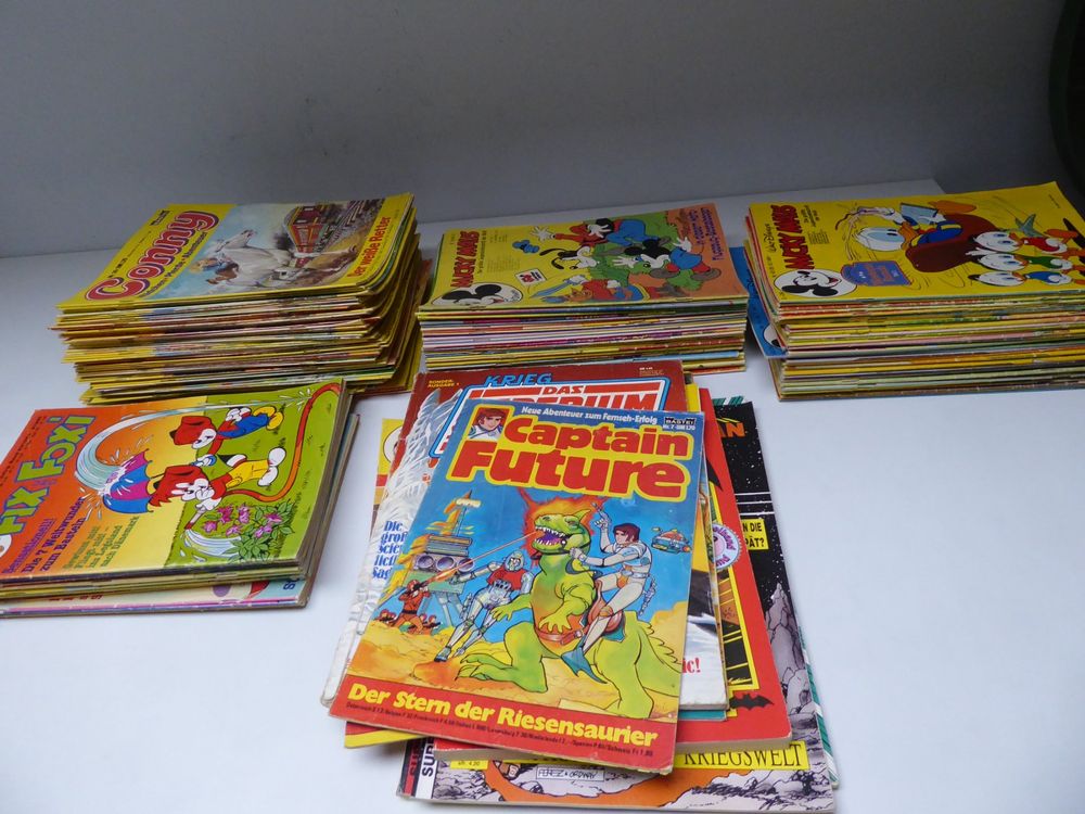 Diverse Comics 90 Hefte Micky Foxi, Batman... | Kaufen auf Ricardo