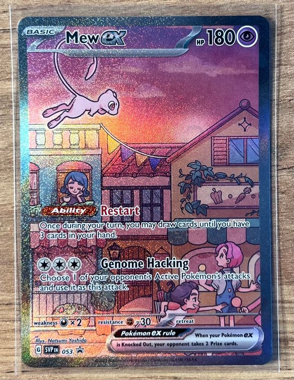 Mew ex PROMO SVP EN 053 Pokemon Mew 151 (Neu (gemäss Beschreibung)) in ...