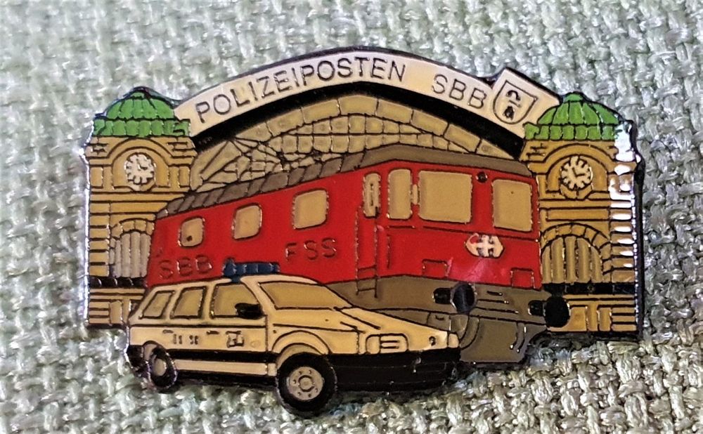 I062 Pin Polizeiposten Bahnhof SBB Basel (Gebraucht) in Reinach BL für CHF 2 – mit Lieferung auf ...