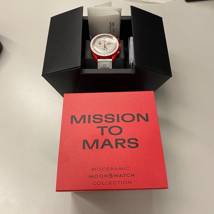 Swatch x Omega Moonswatch Mission to Mars Speedmaster Moonwa | Kaufen ...